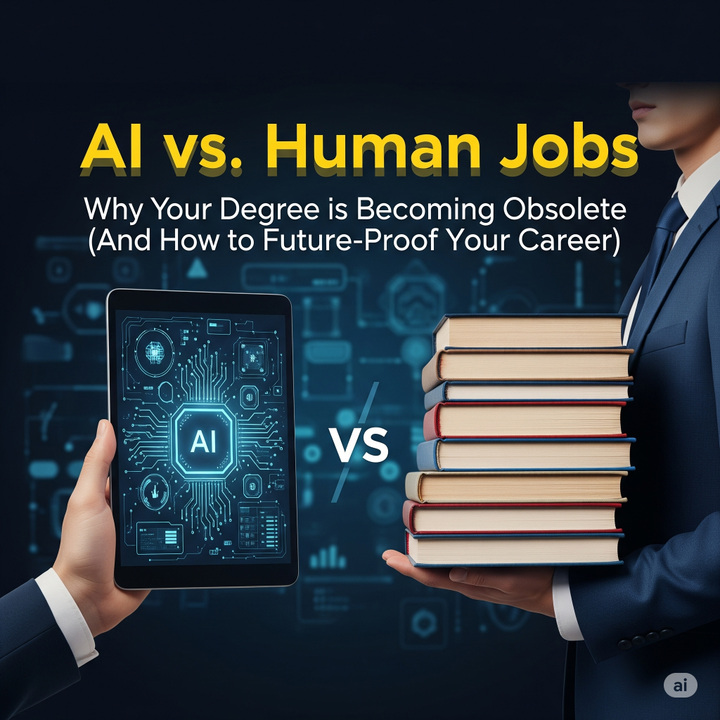 AI vs. Human Jobs: Why Your Degree is Becoming Obsolete (And How to Future-Proof Your Career ...
